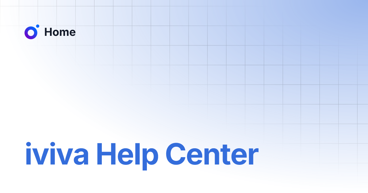 iviva Help Center | Home